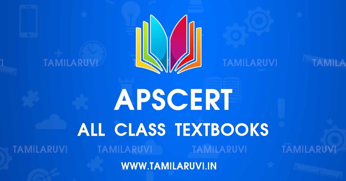 APSCERT Textbooks 2021 for Class 1st, 2nd, 3rd, 4th, 5th, 6th, 7th, 8th ...