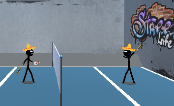 Stickman Sports Badminton - Poka Games - Relaxing Online Anytime
