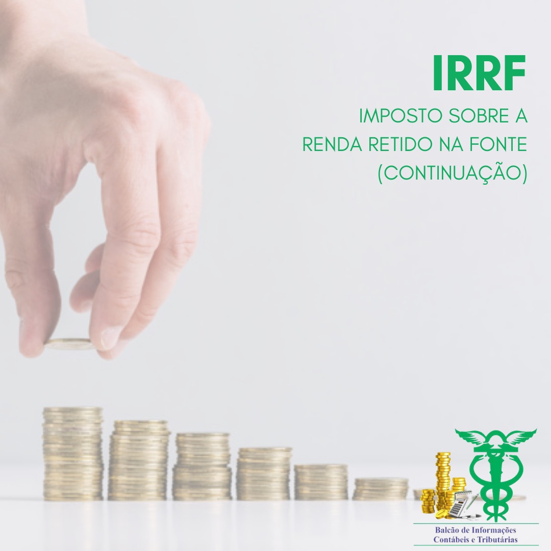 Imposto sobre a Renda Retido na Fonte - 2020