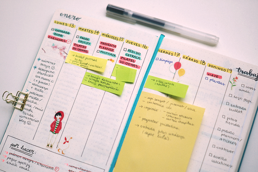 Libretas 2020: Bullet journal.