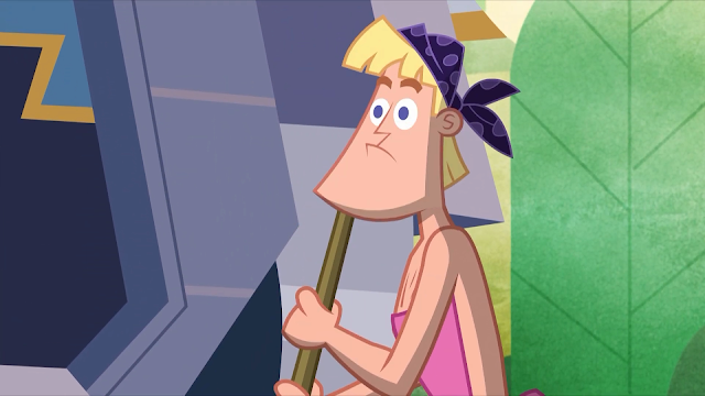 Shirtless Drawn Cartoon Boys: Sir Roderick in Undies #4