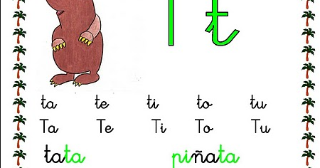 BLOG DE MERCEDES PT: Vamos a leer palabras con T.