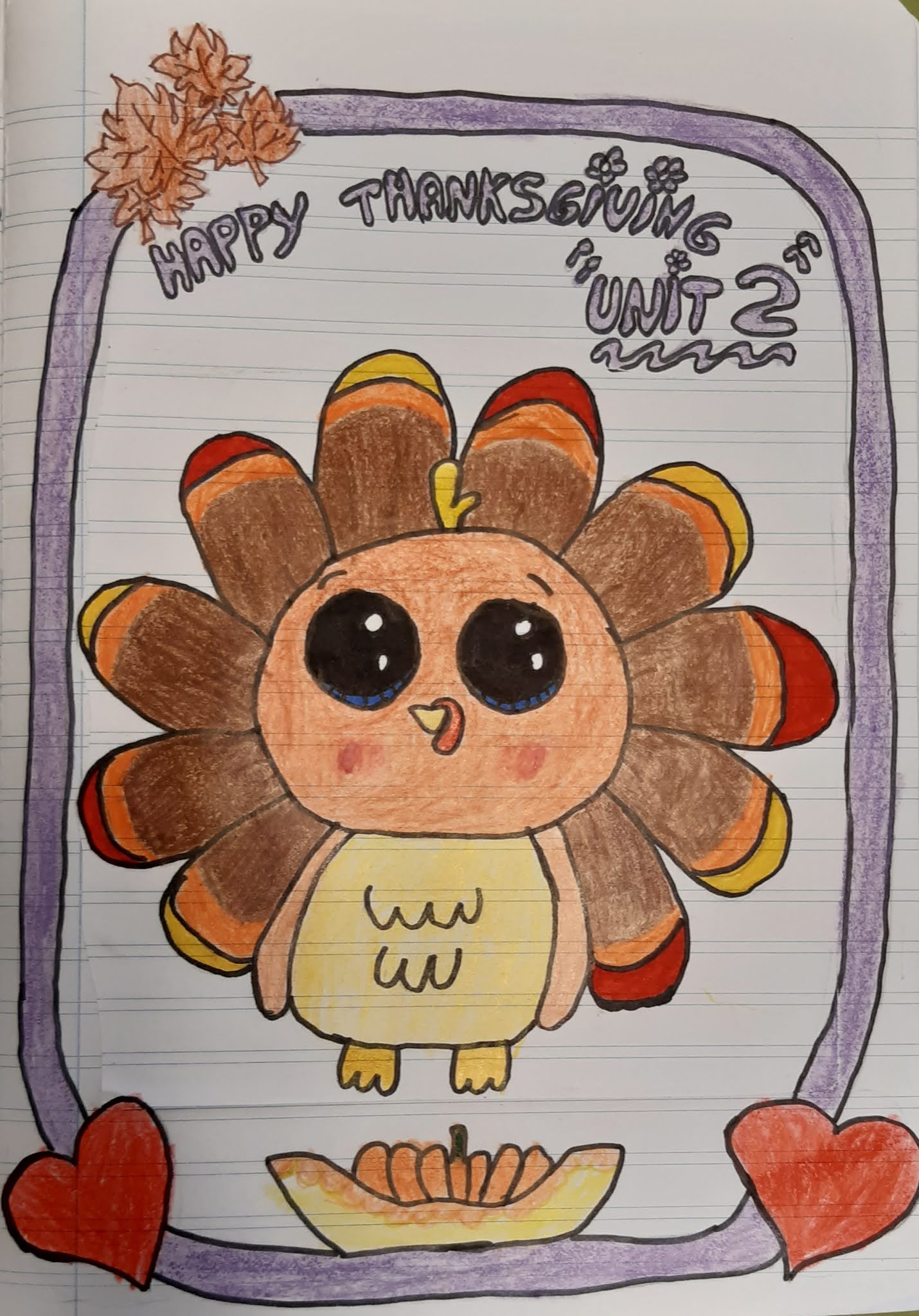 Teacher Lidia's Blog: Challenge #2 Make a Thanksgiving cover for your ...
