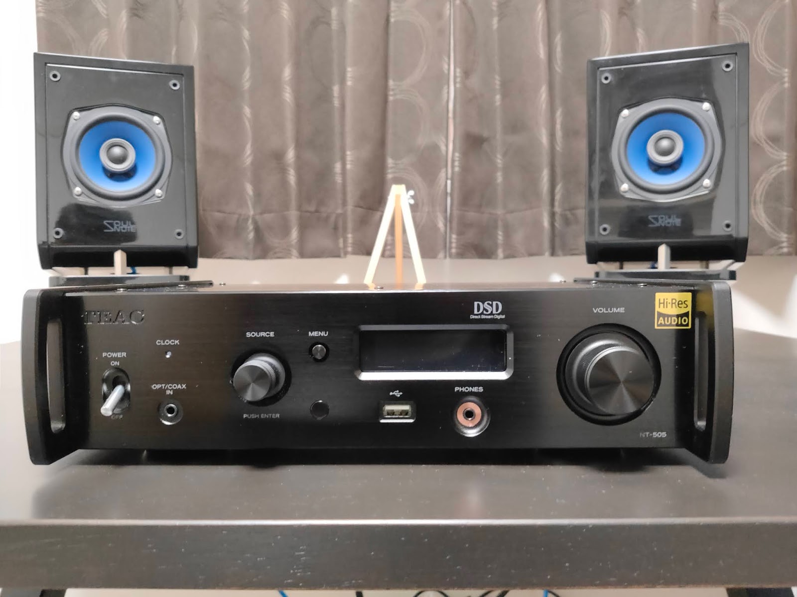 [購入報告] TEAC NT-505を導入しました~(2). 開封と初期設定~