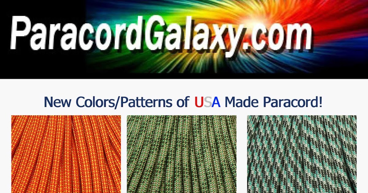 Paracord Insider: Paracord In New Colors Plus Free Tutorials