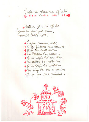 Hristos împărtăşit copiilor: Noi colinde pentru copii, cu foi de ...