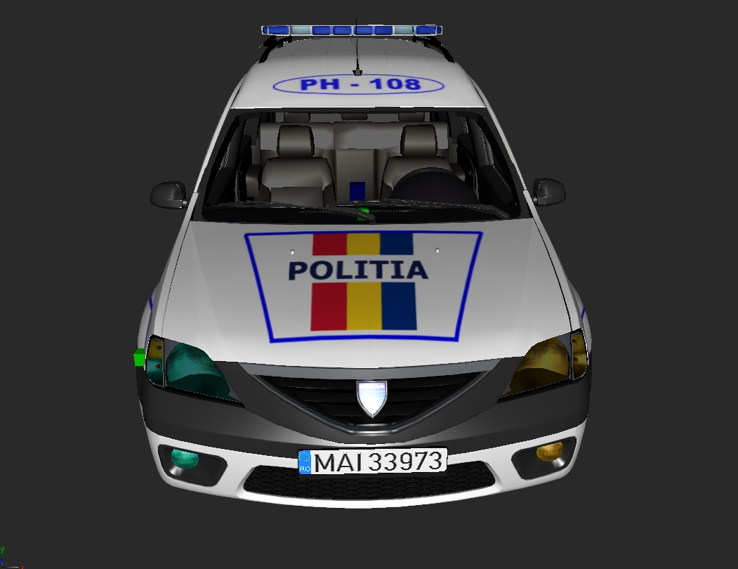 Wippy's Garage : 2004 Dacia Logan MCV Politia Romana - proiect ...