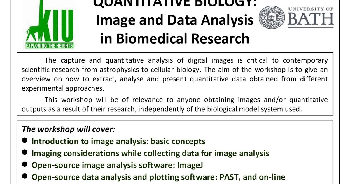 Dr. Marta @ IBR: Quantitative Biology Workshop