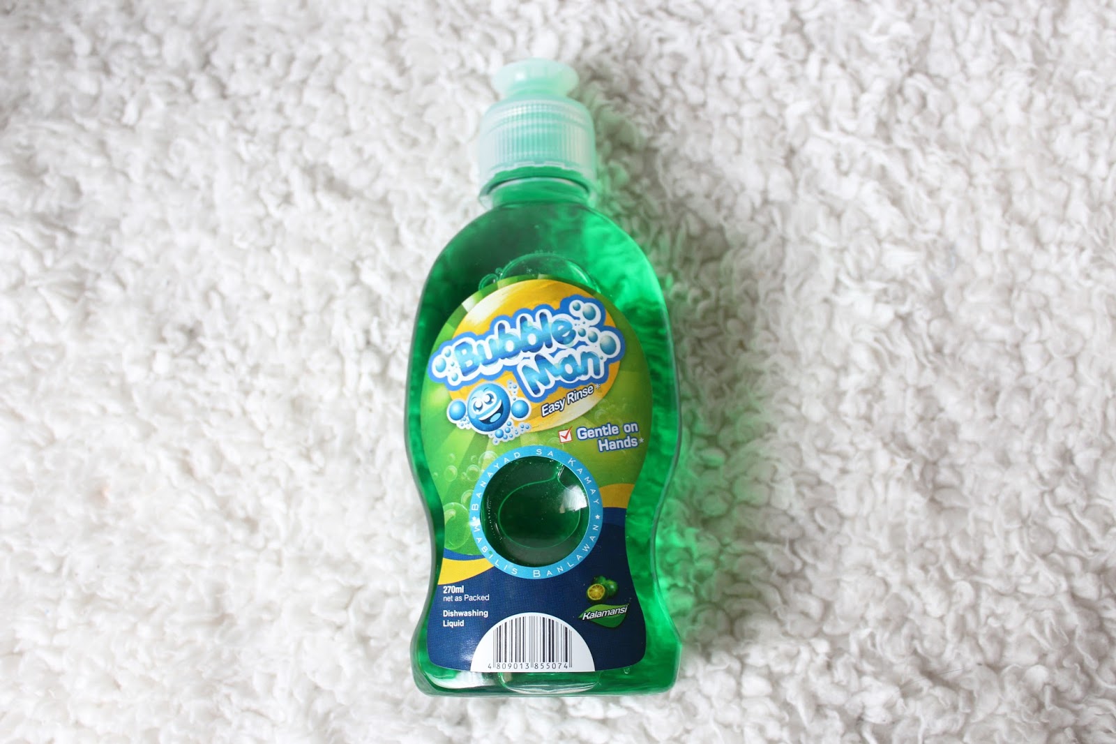 REVIEW: Bubble Man Dishwashing Liquid Soap - My Little Secret