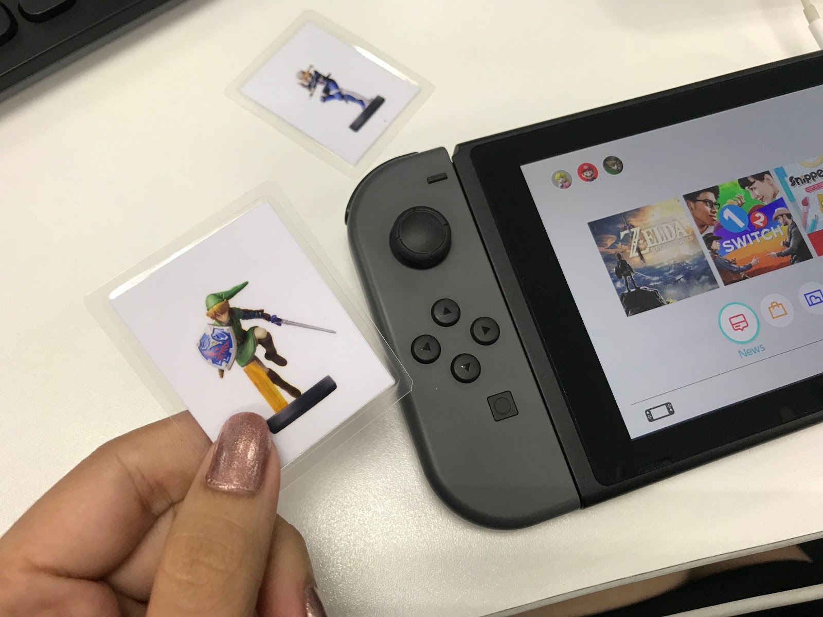 วิธีใช้ NFC สแกนไอเท็มลงใน Nintendo Switch | Kaosuaylunla Diary