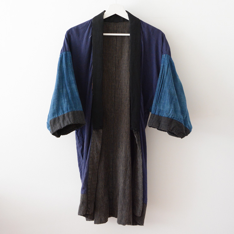 裏がクレイジーな野良着 | Back Side Crazy Pattern Noragi Jacket