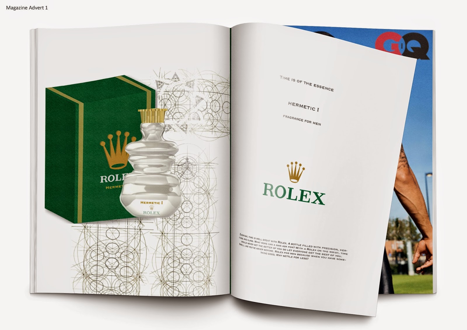 Final Campaign Research: Magazine Advert - Double Page Spread 1