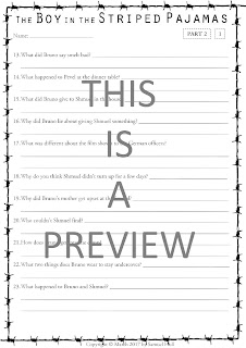 The Boy in the Striped Pyjamas (2008) - Movie Questions + Activities ...