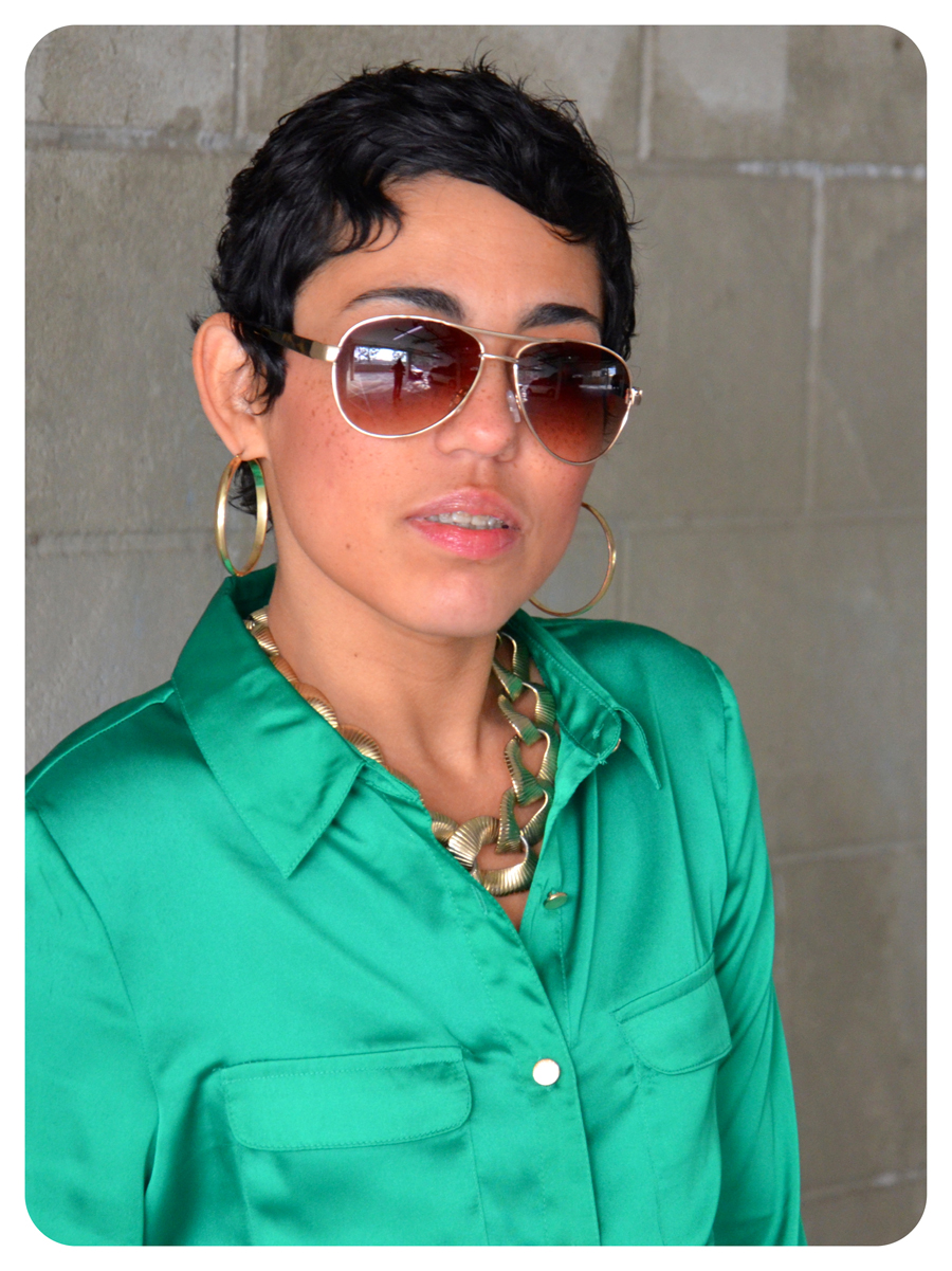 Love My Green + Window Pane Pants |Fashion, Lifestyle, and DIY