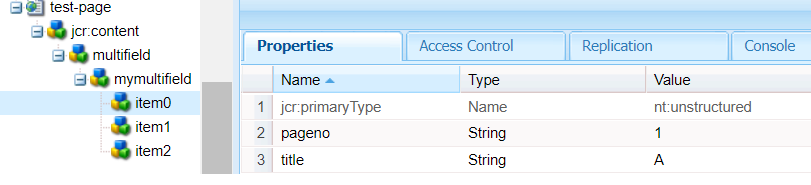 Aem Aem Dialog Multifield