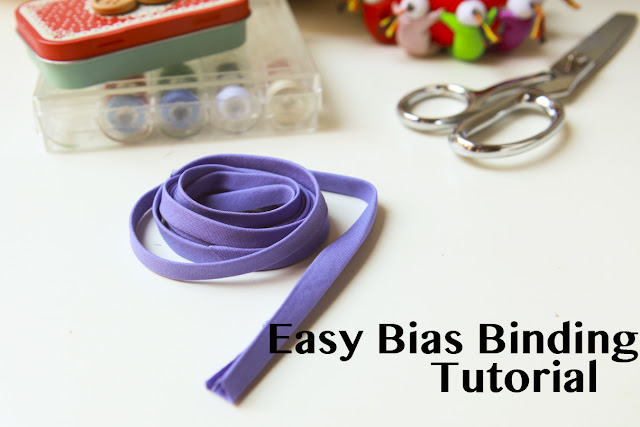 Tutorial - How to Make Bias Binding | Jennifer Lauren Handmade