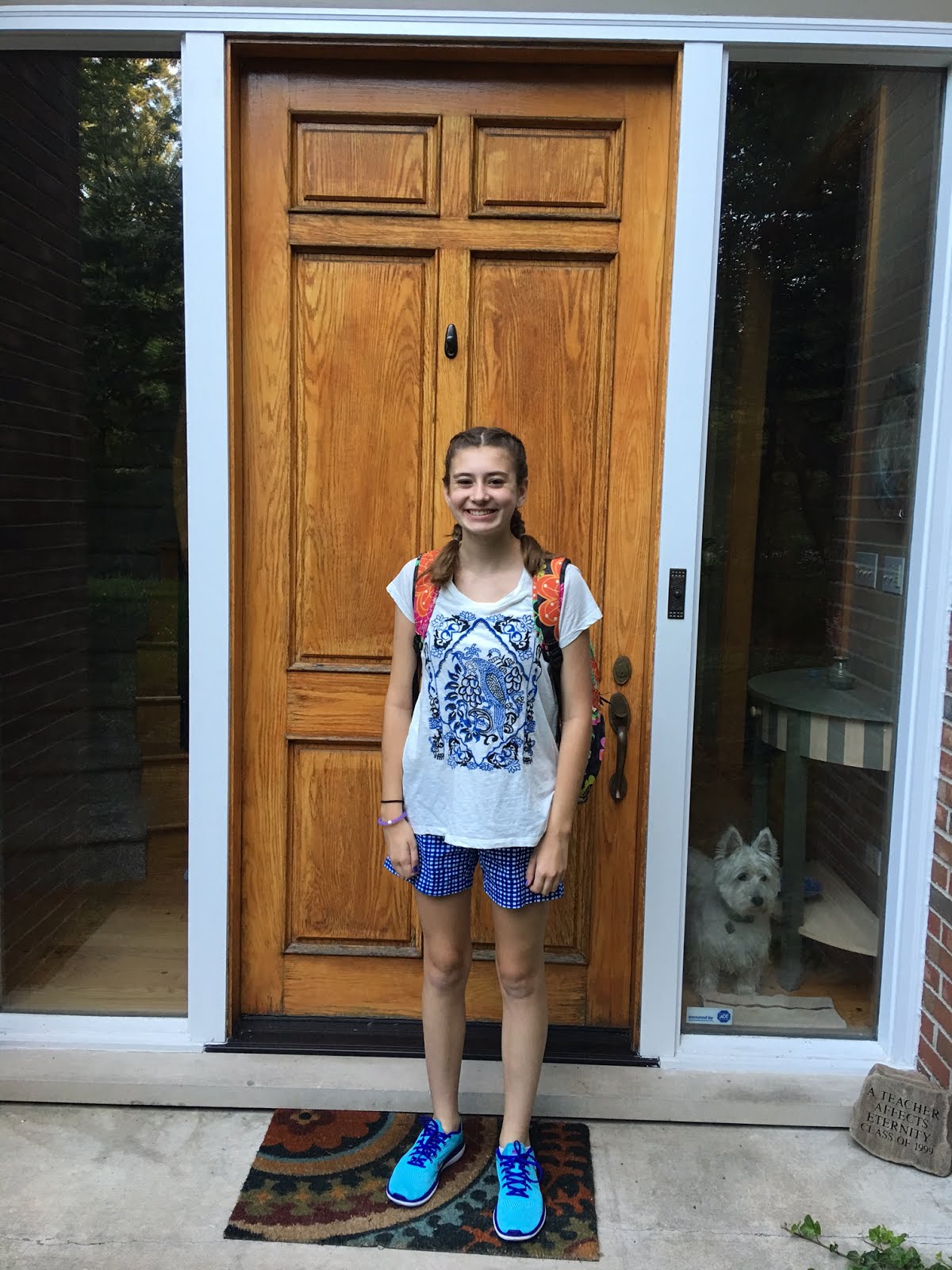 Teague Family: First Day: 7th & 9th Grade