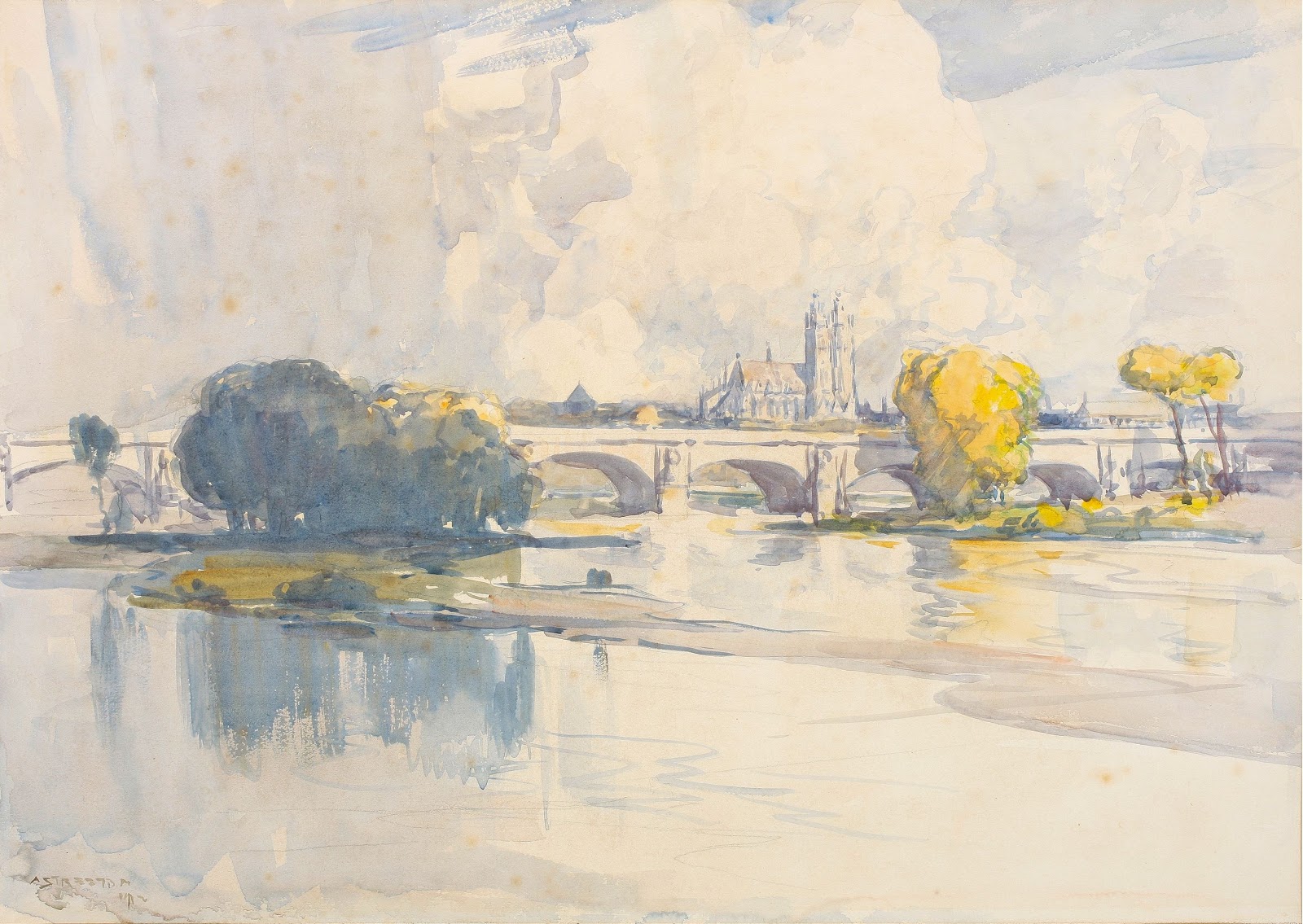 Arthur Streeton | Impressionist painter | Tutt'Art@ | Pittura ...
