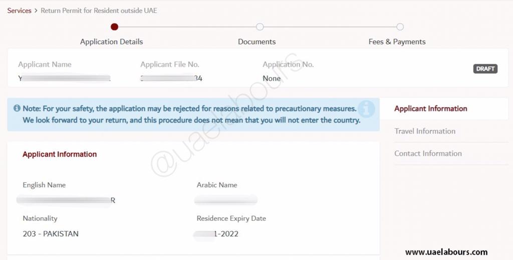 GDRFA Approval | Enter Dubai through GDRFA Return Permit Service - UAE ...