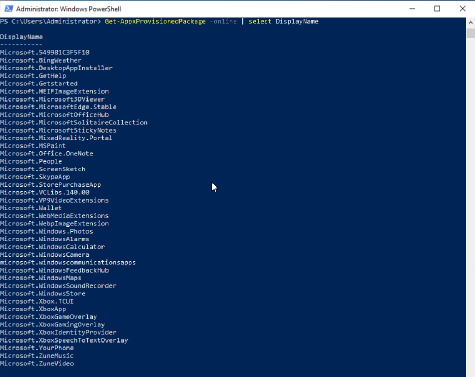 Senju Thomas: Remove Windows 10 Built-In Apps when creating MDT Image
