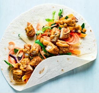 Katsu curry wrap - ALL RECIPES