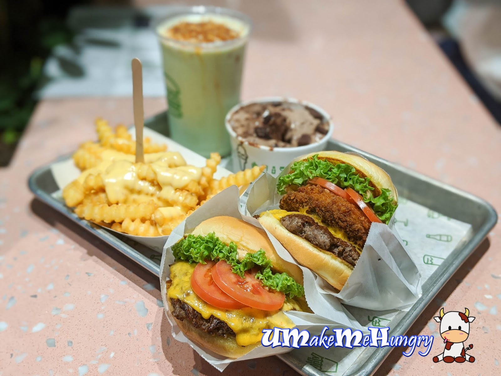 Meal for 2 for a damage at $44.70