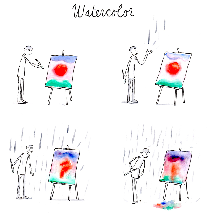 INCIDENTAL COMICS: Watercolor