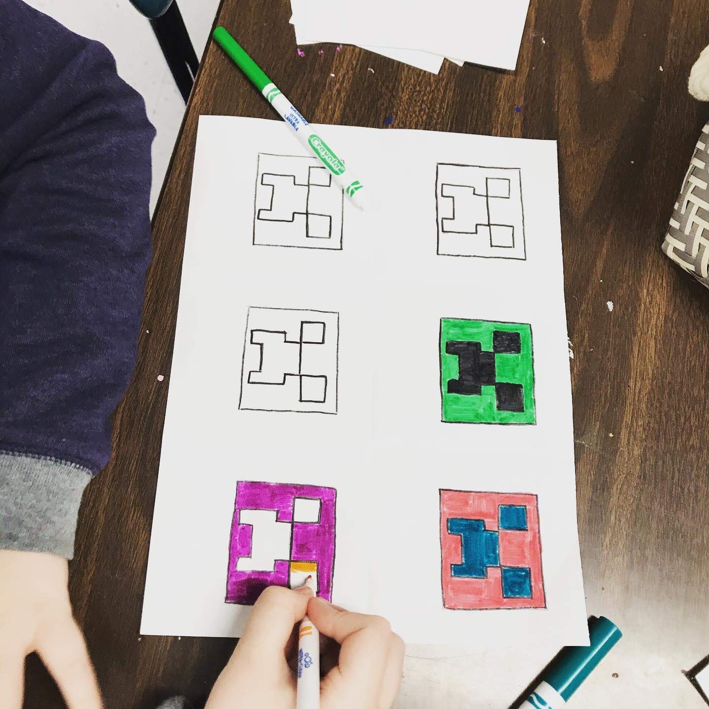 Elements of the Art Room: 5th grade Andy Warhol inspired Pop Art