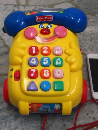 JuaiMurah: Fisher Price Pull ALong Clown Phone