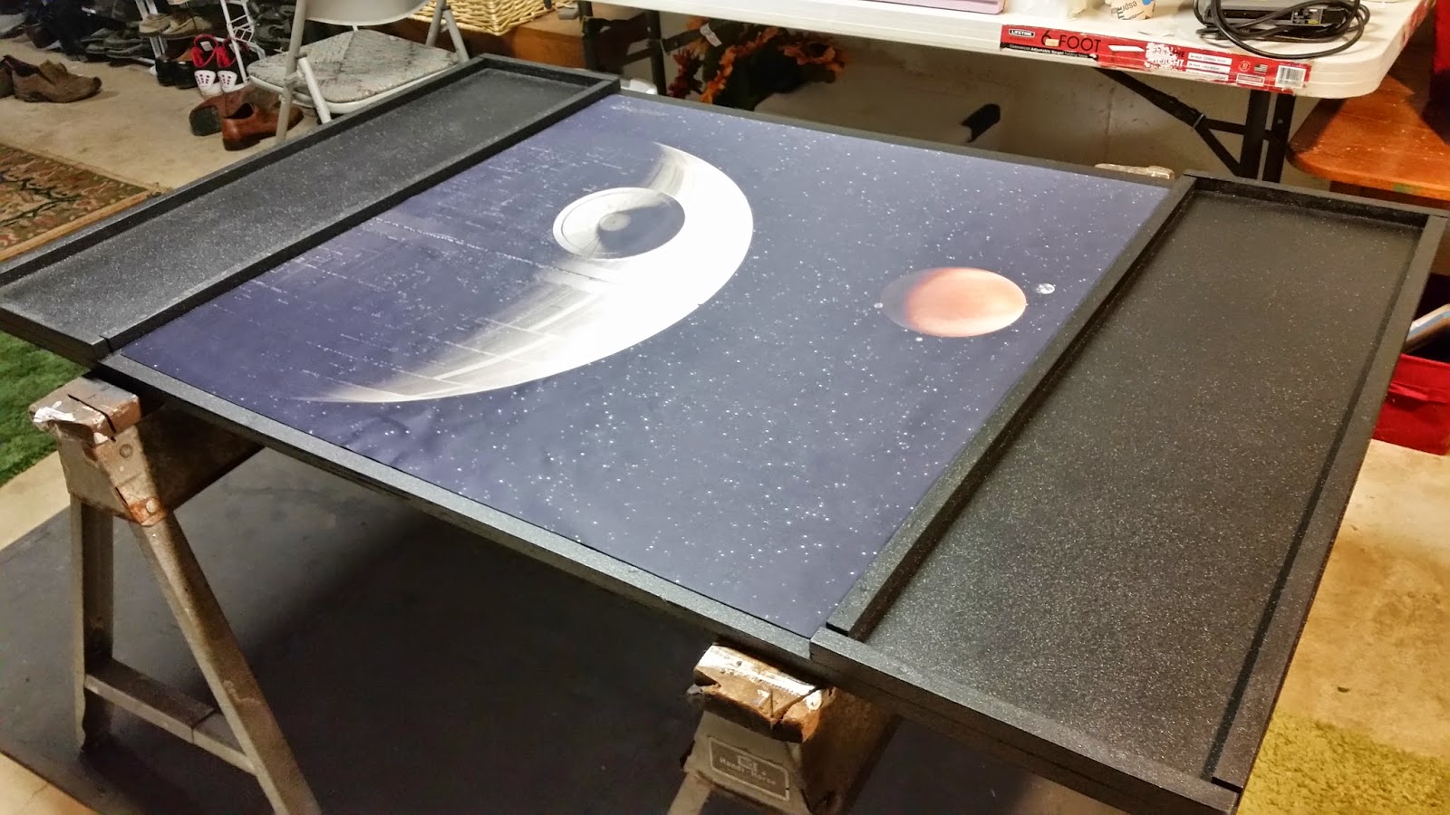 The Stout Smurf: Custom X-Wing Miniatures Tabletop Play Area -Part II