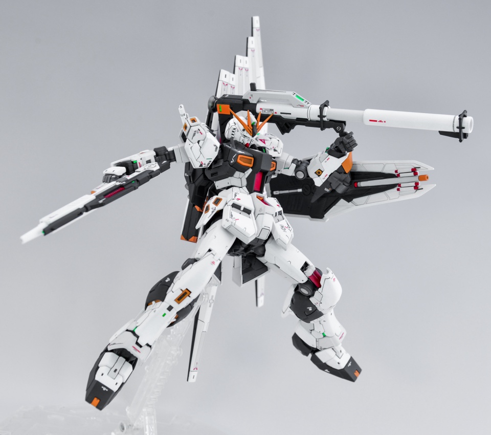 Painted Build: RG 1/144 nu Gundam
