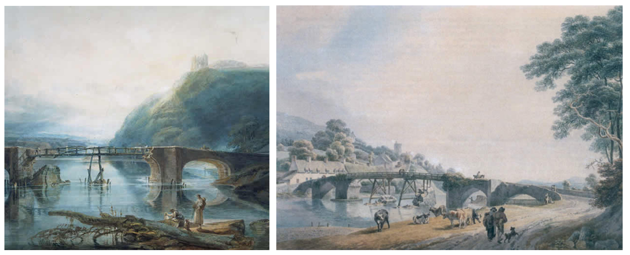 Carmarthenshire Bridges: Llandeilo Bridge crossing the Tywi.