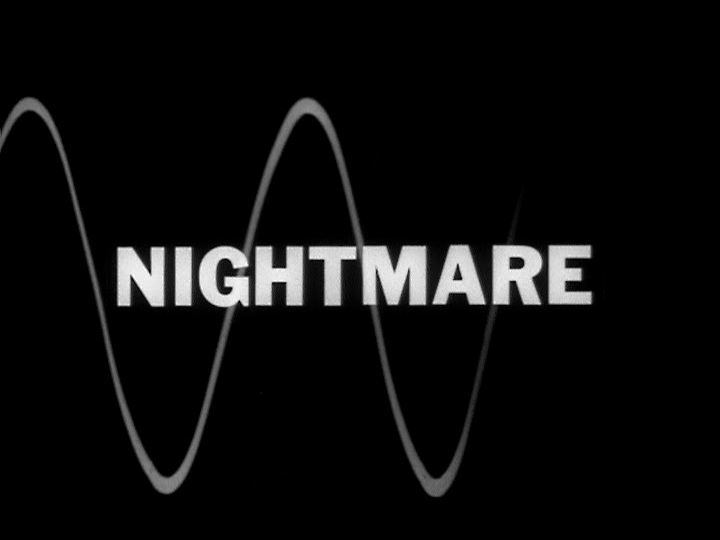 My Life in the Glow of The Outer Limits: Episode Spotlight: "Nightmare ...