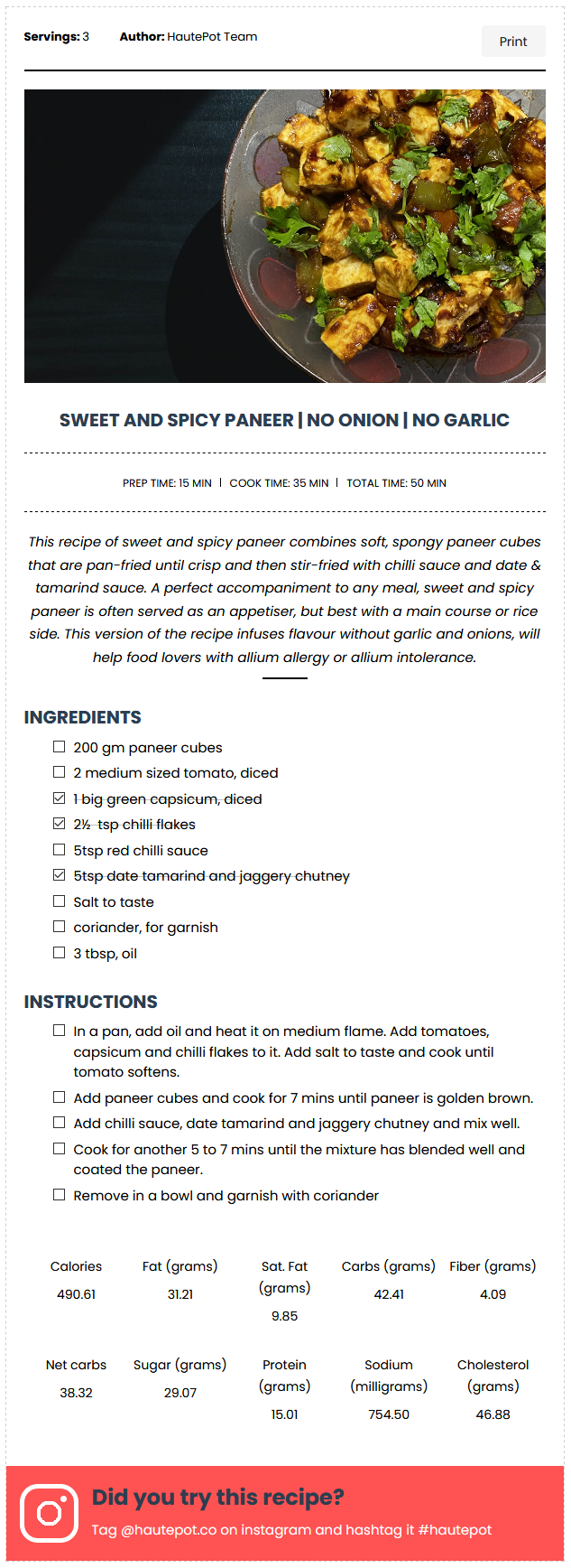 🍎The Best Recipe Card Plugin for SquareSpace, Blogger, Wix, Weebly