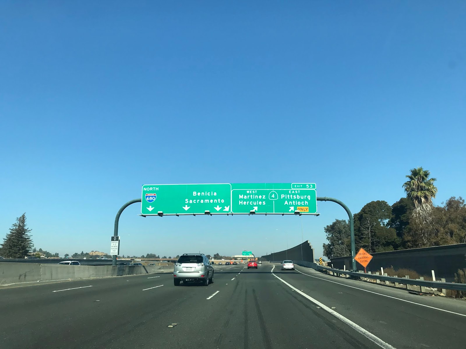 Interstate 680 over the Benicia-Martinez Bridge and the legacy of ...
