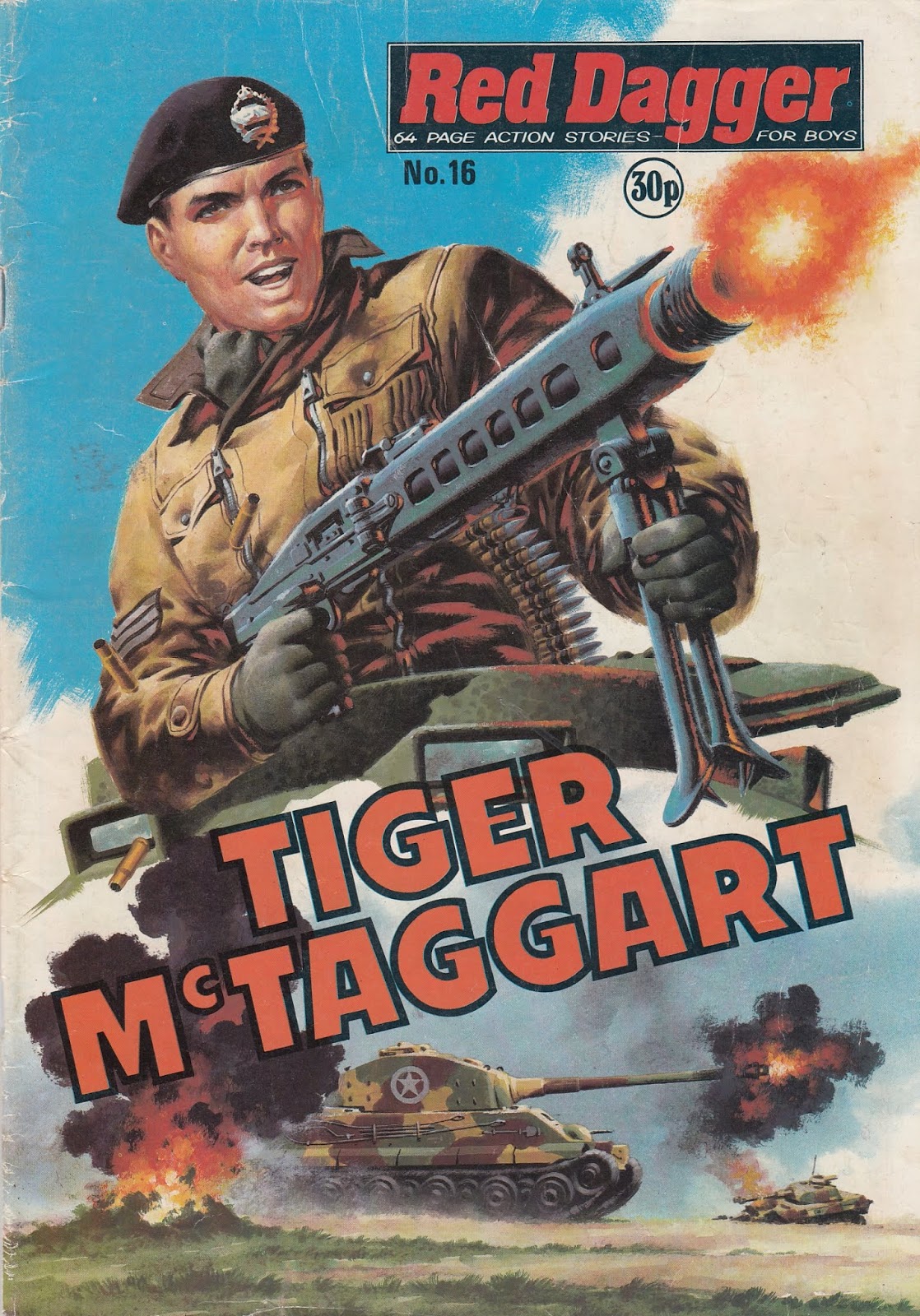 Boys Adventure Comics: Red Dagger cover gallery - part 4