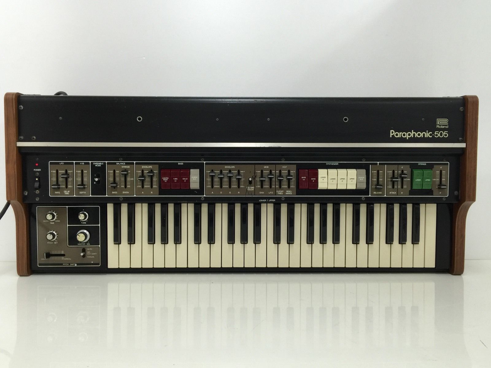 MATRIXSYNTH: Roland RS-505 Paraphonic Analog Strings Synthesizer SN 801059