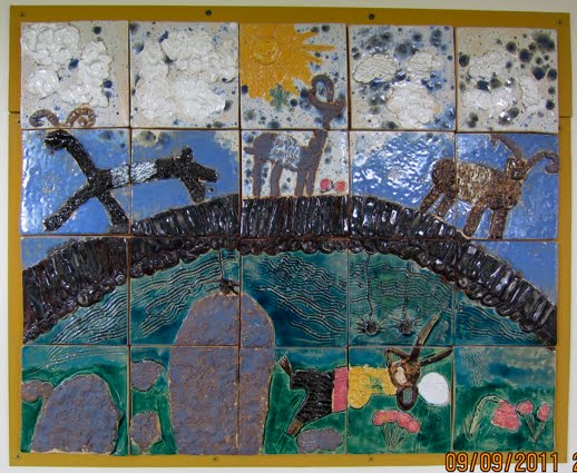 The Decorated School: Strathmore Infants, Hitchin A mural in the life ...