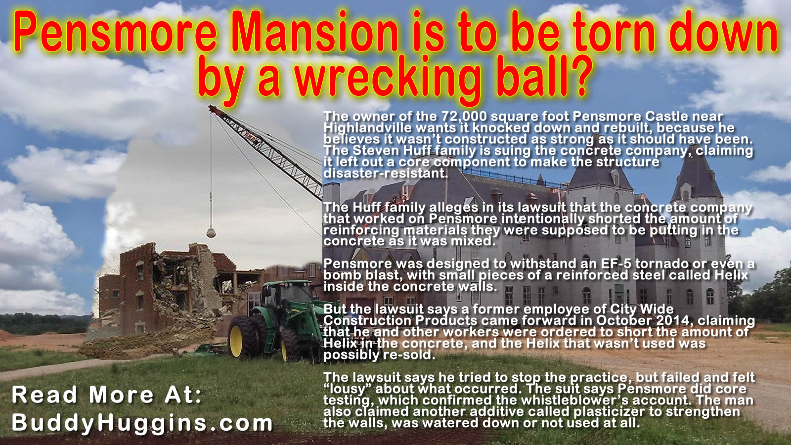 Château Pensmore in Highlandville, MO : Why the owner of Pensmore ...