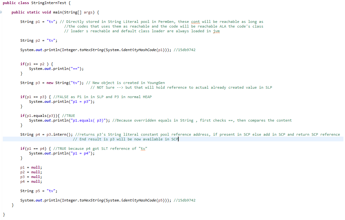 InsideJava: Will String literals be garbage collected