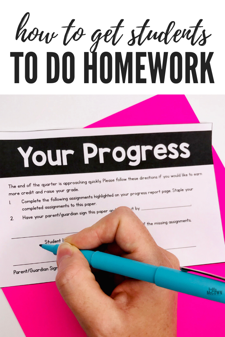 Kelly McCown: How to Get Students to Do Homework