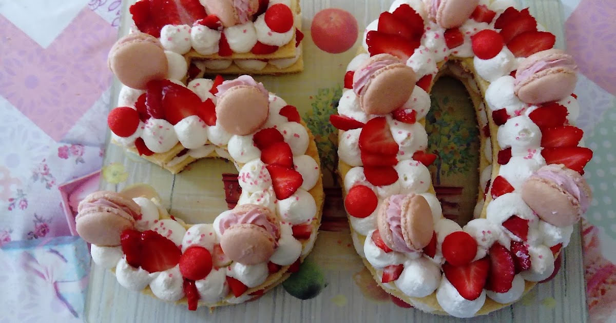 les passions de talie: Number cake aux fruits rouges