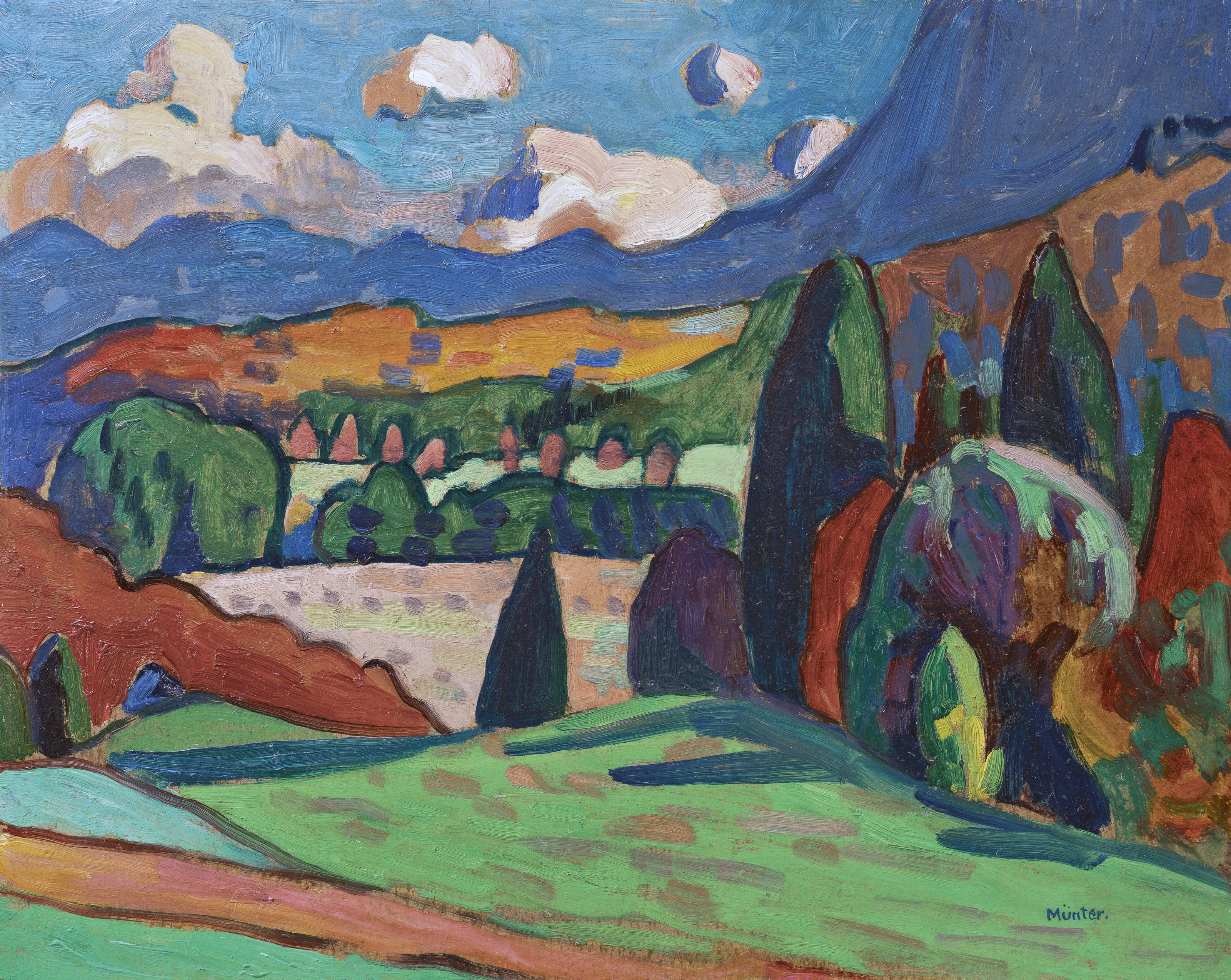 Gabriele Münter | Expressionist painter | Tutt'Art@ | Pittura ...