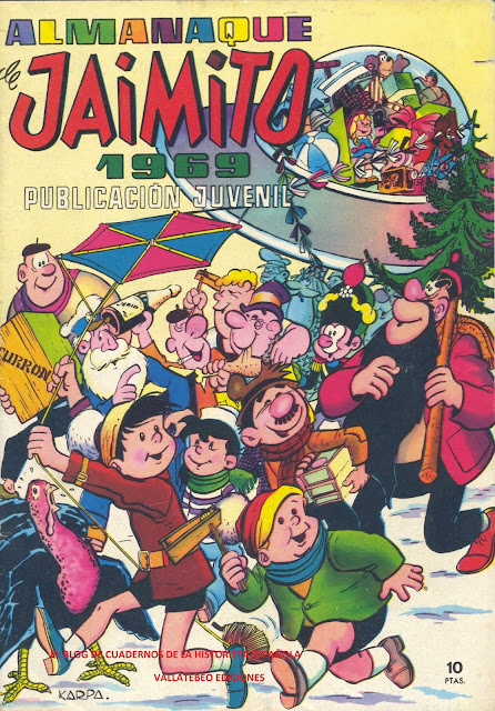 EL BLOG DE CUADERNOS DE LA HISTORIETA ESPAÑOLA: JAIMITO. ALMANAQUE PARA 1969. Editorial ...