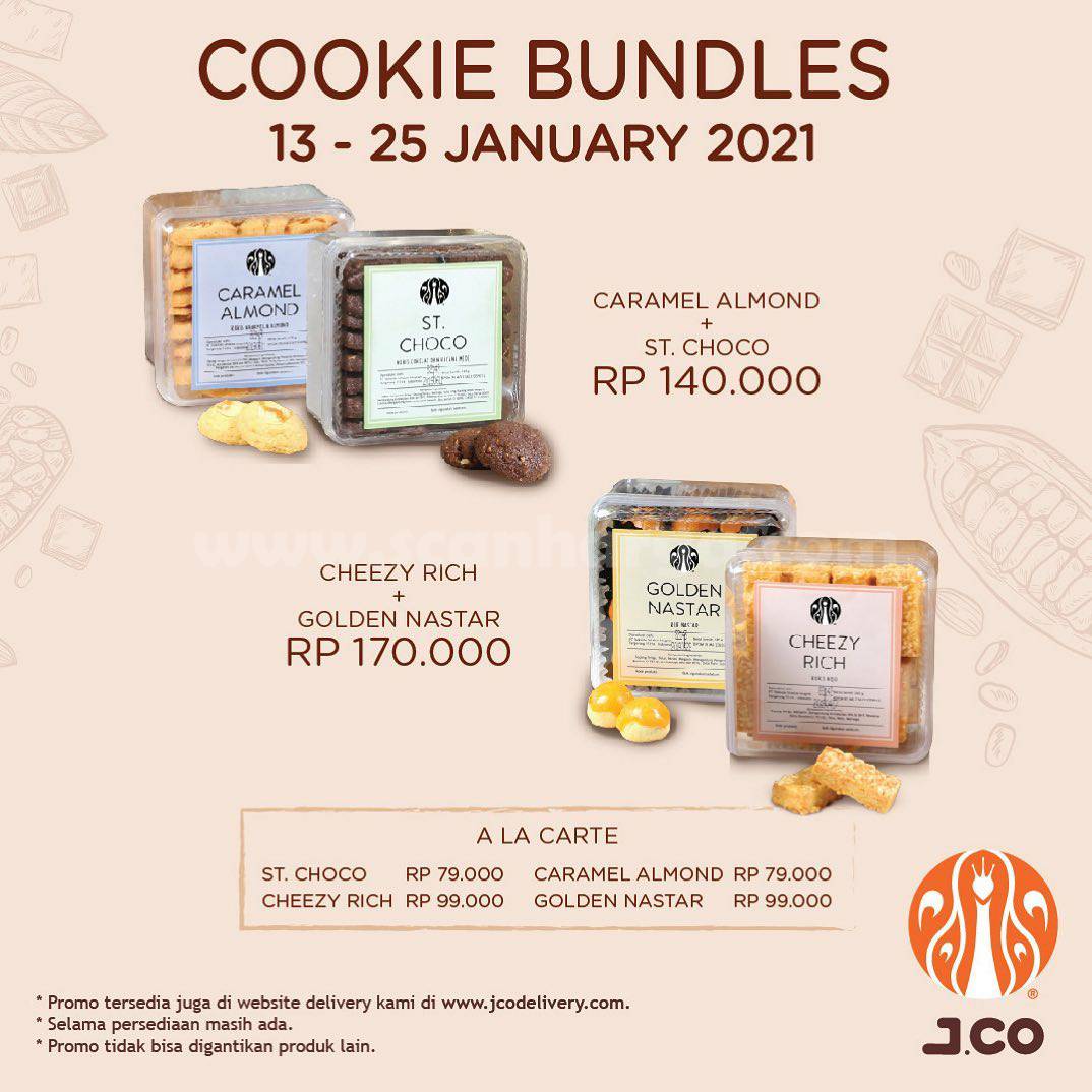 JCO Promo Harga Spesial COOKIE BUNDLES mulai dari Rp 140.000 | scanharga