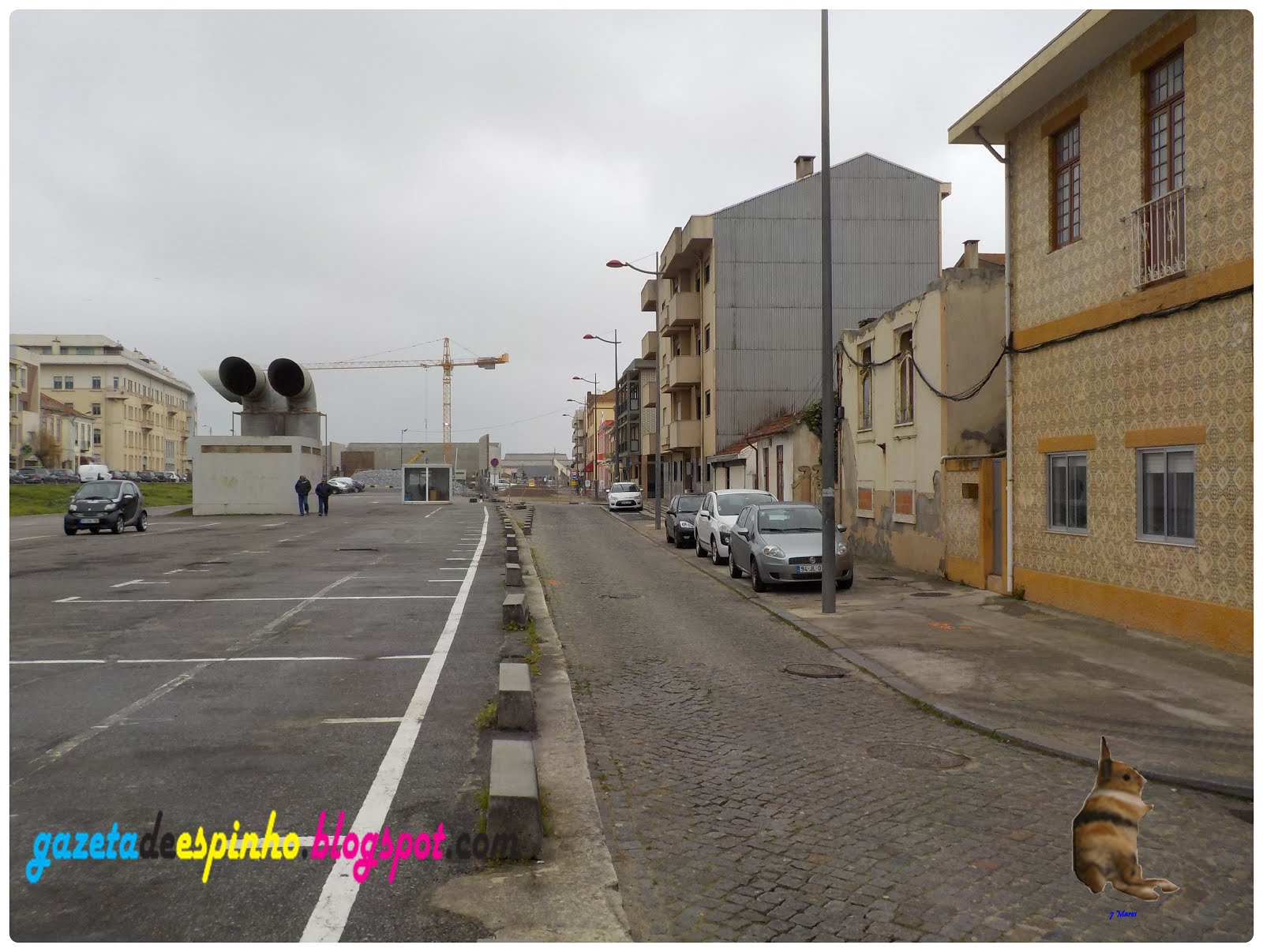 Gazeta de Espinho: ReCaFE -Desvio de trânsito entre Ruas 27 e 33