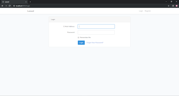 Tutorial Login Register Laravel 7 dengan Fitur Auth dan View React ... Tutorial Login Register Laravel 7 dengan Fitur Auth dan View React ...