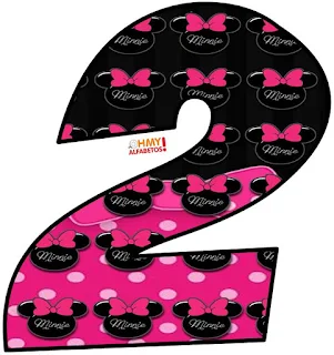 Minnie Letters. Letras de Minnie. - Oh my Alfabetos!