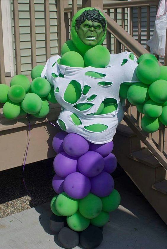 60 ideas para fiestas de Hulk