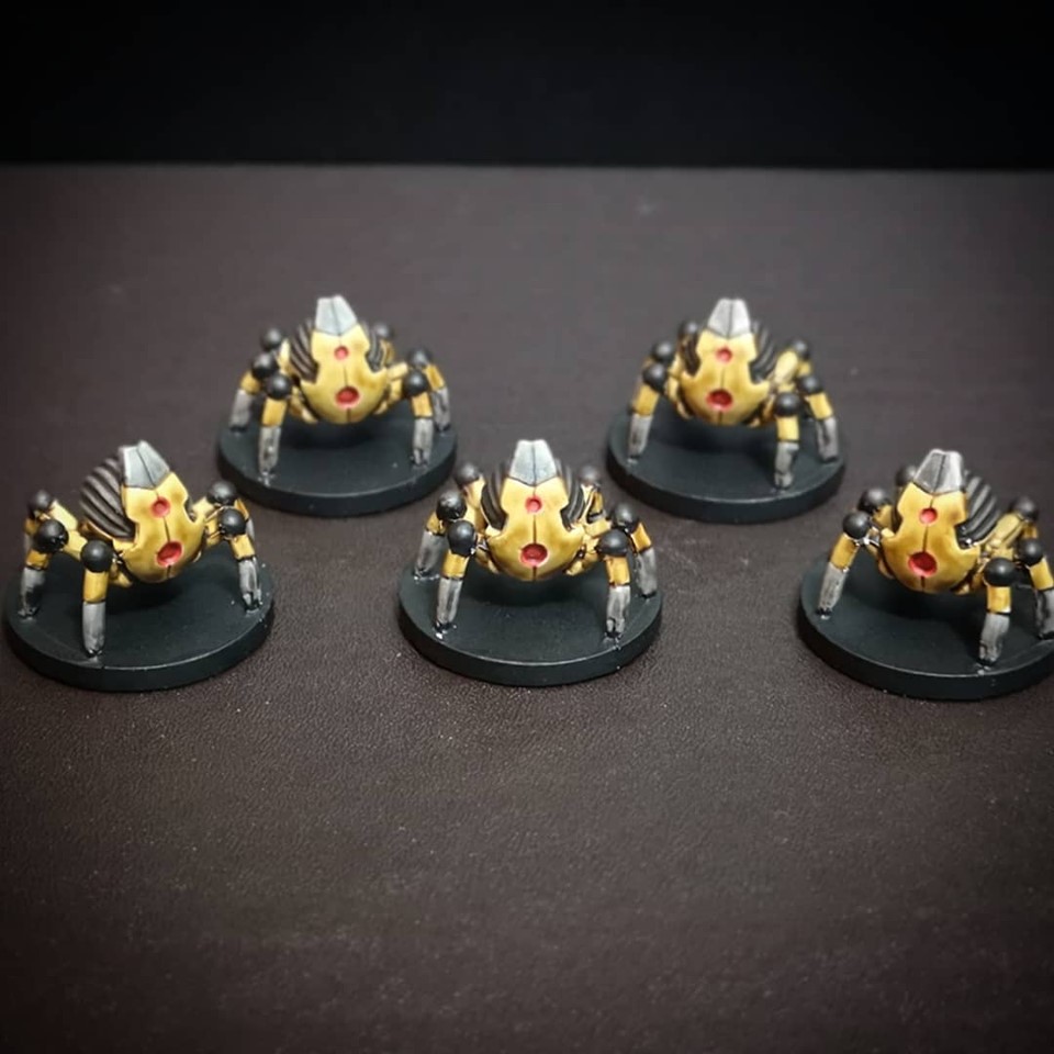 Crucium Giger's Miniatures Blog: Core Space: Purge (and Contrast Paints)